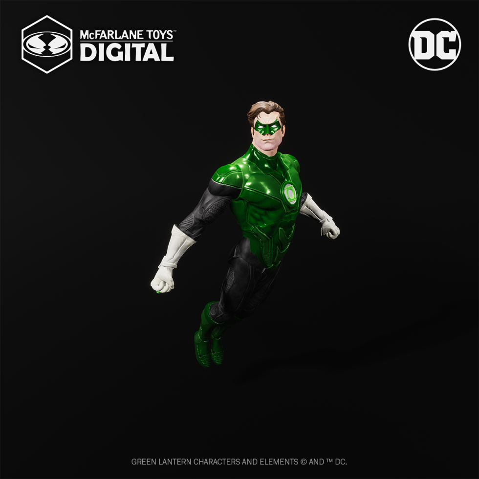 Green Lantern - Hal Jordan - McFarlane Toys Digital