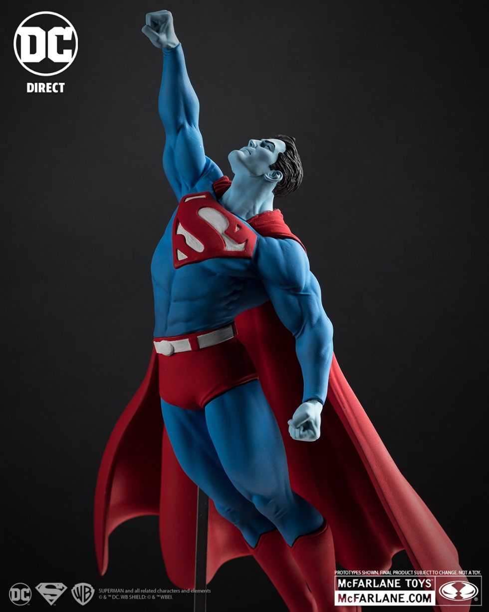 MTD ONLY PROMO - Superman by Gary Frank 1:10th Scale Resin Statue launches for pre-order on ...