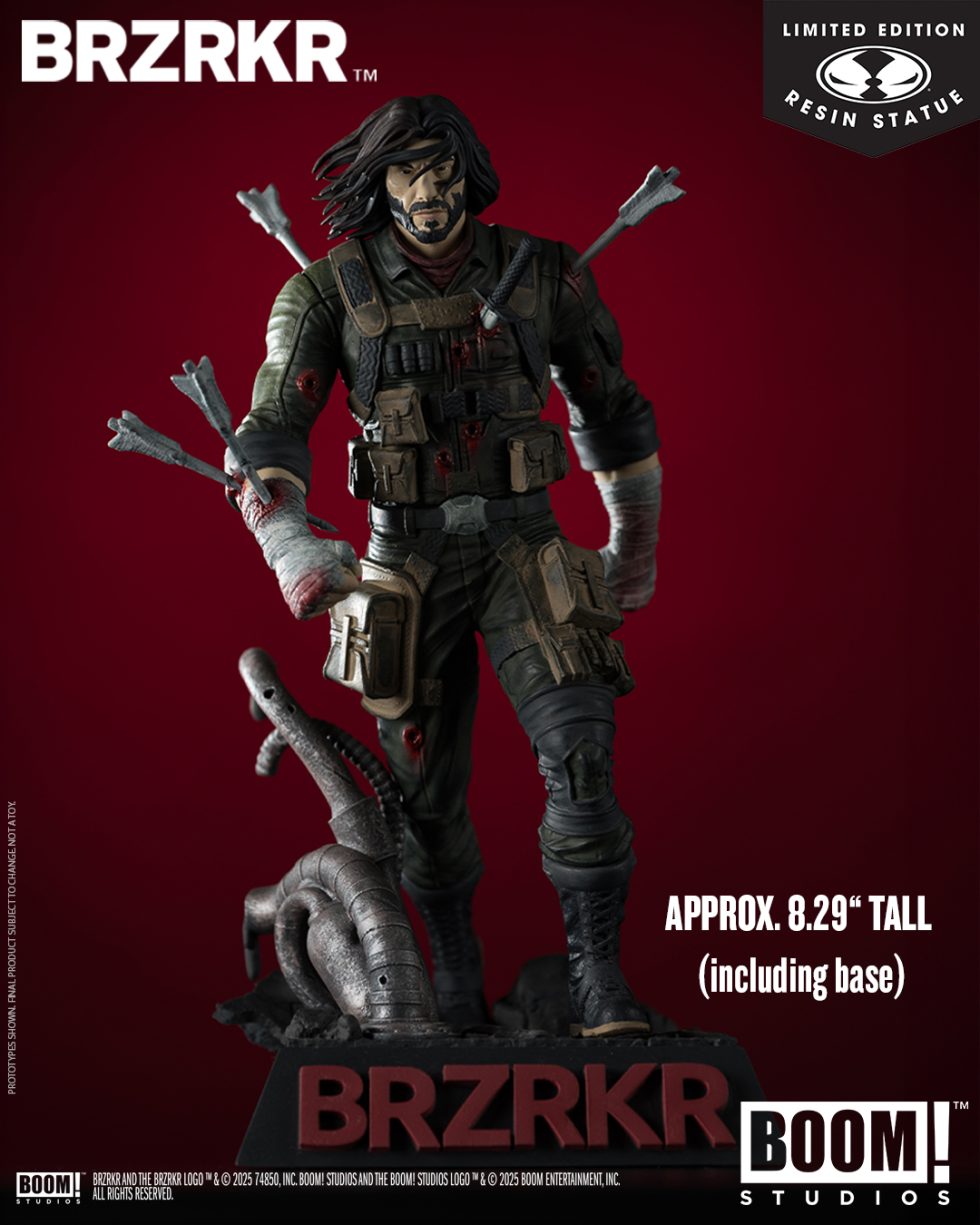 MTD ONLY PROMO - BRZRKR B 1:10th Scale Resin Statue launches for pre ...