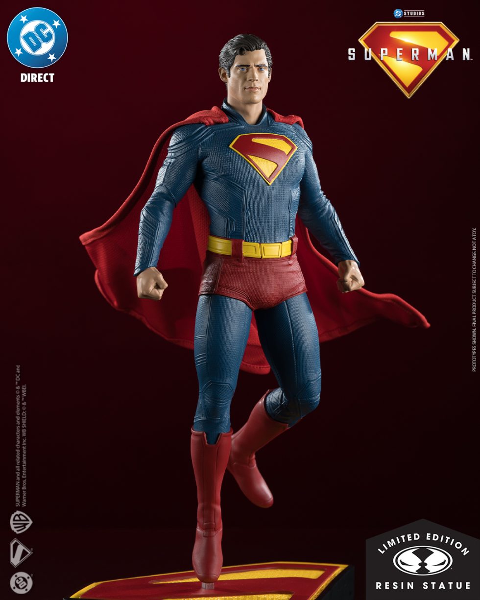 MTD ONLY PROMO - DC Direct Superman Movie (2025) 1:6 Scale Resin Statue ...